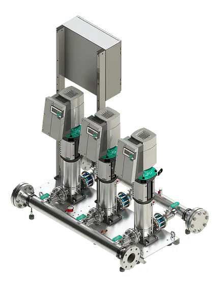 Wilo Booster System - SiBooster 4 EXCEL V30-16-1/8.7/VCE – Boiler ...